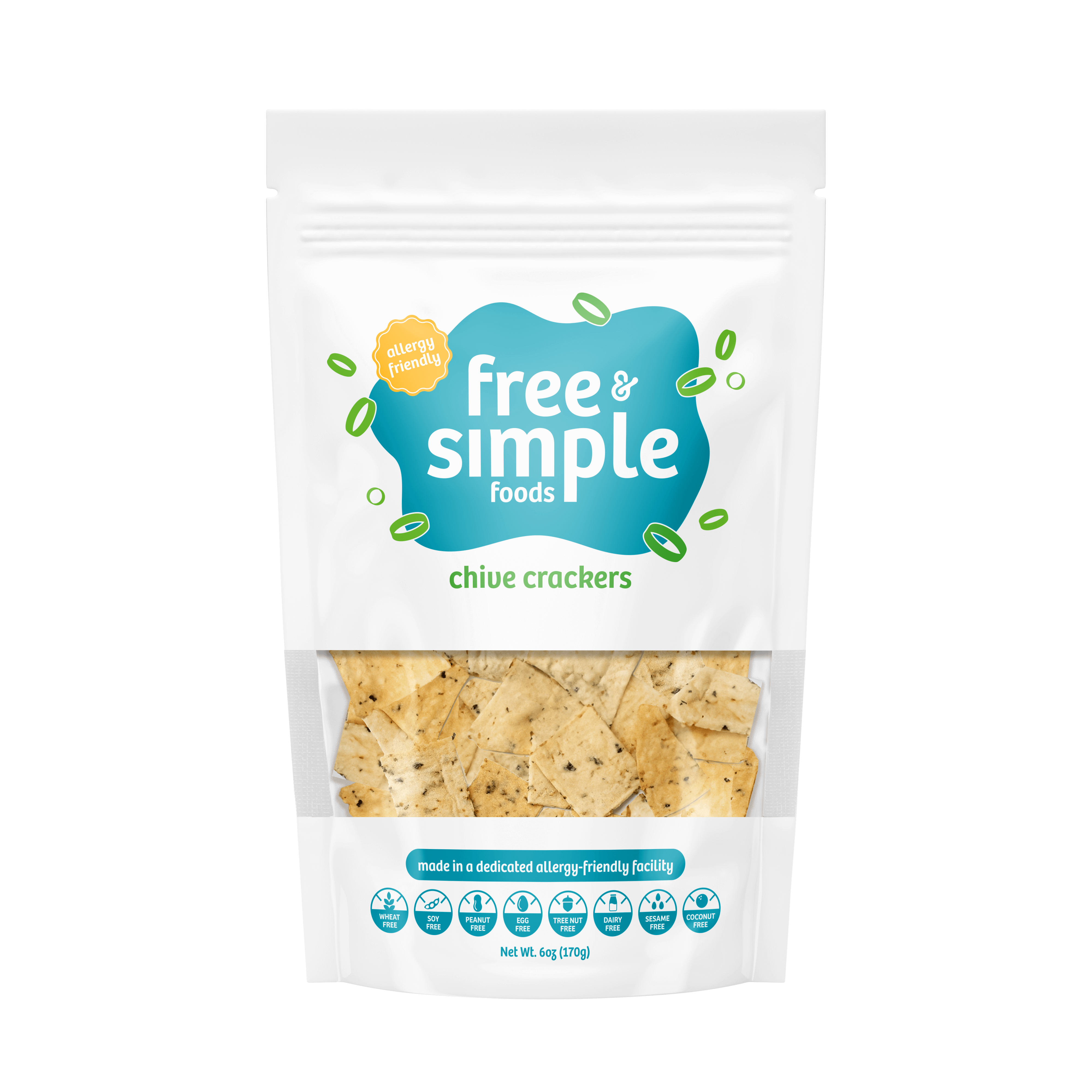 Chive Crackers – Free and Simple Foods